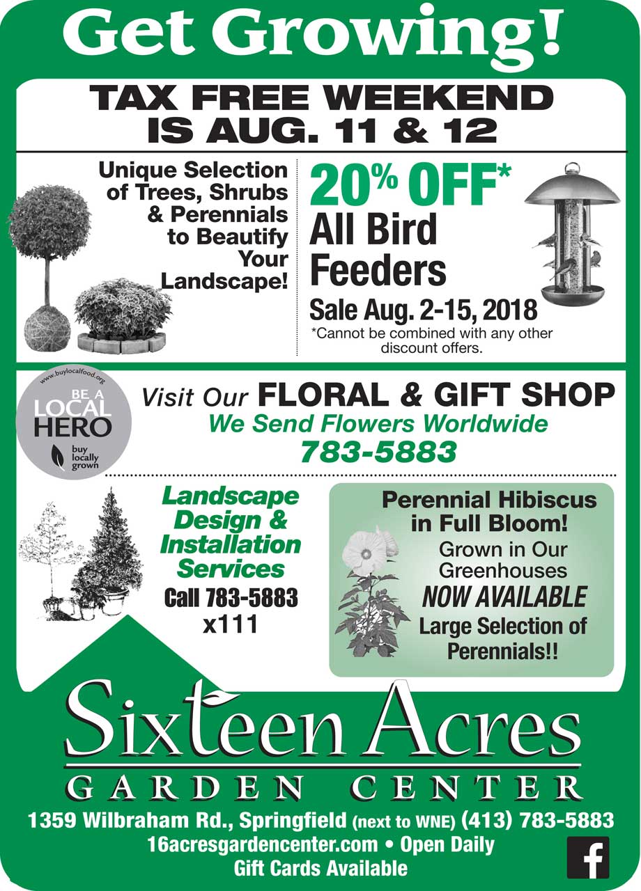 This Week's Ad - 16 Acres Garden Center